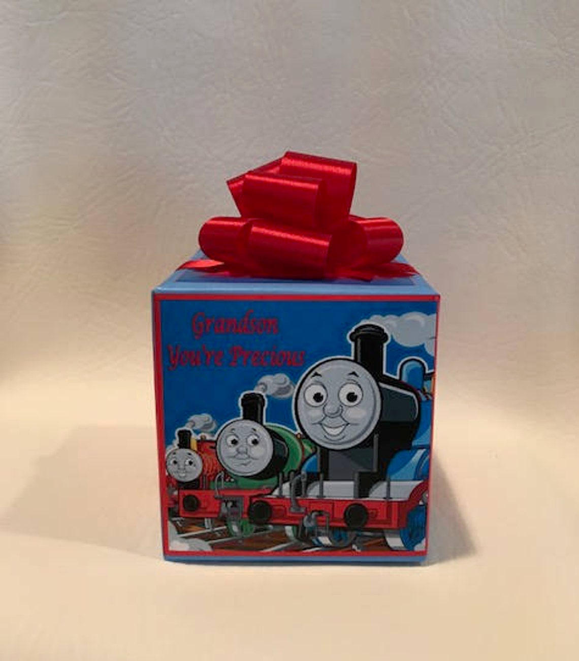 Thomas the Tank Engine Music Box Wrapped as a Gift - Etsy