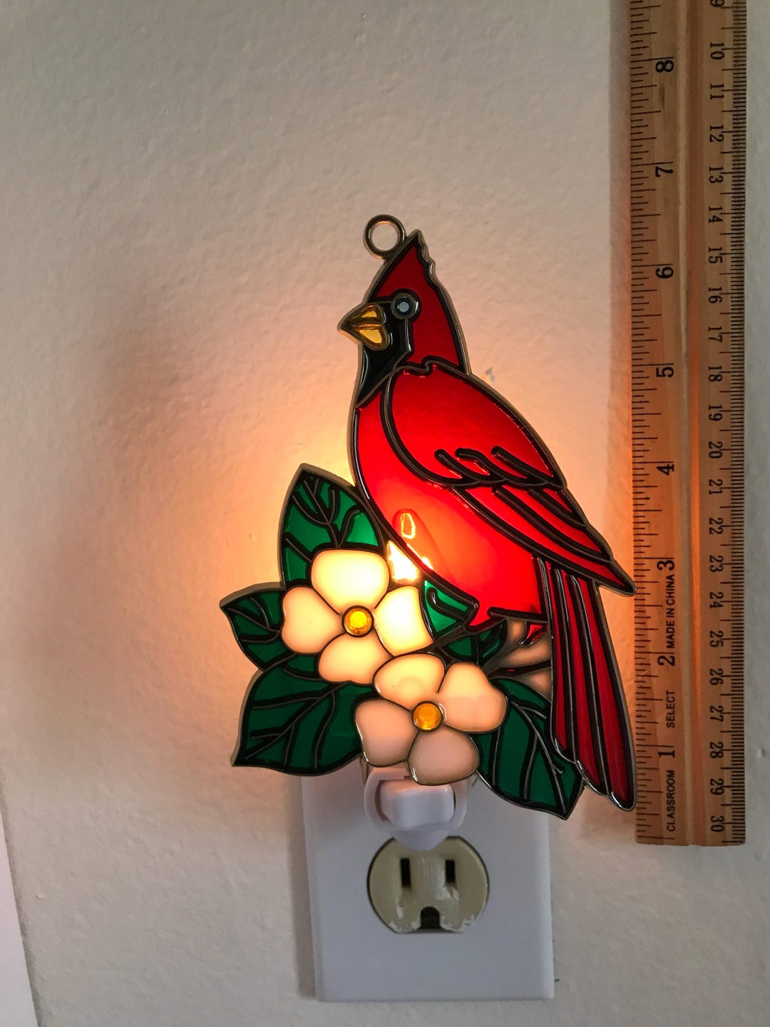 Cardinal Night Light - Etsy