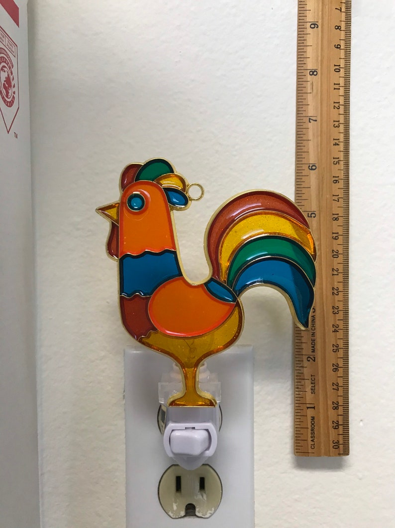 Rooster Night Light - Etsy