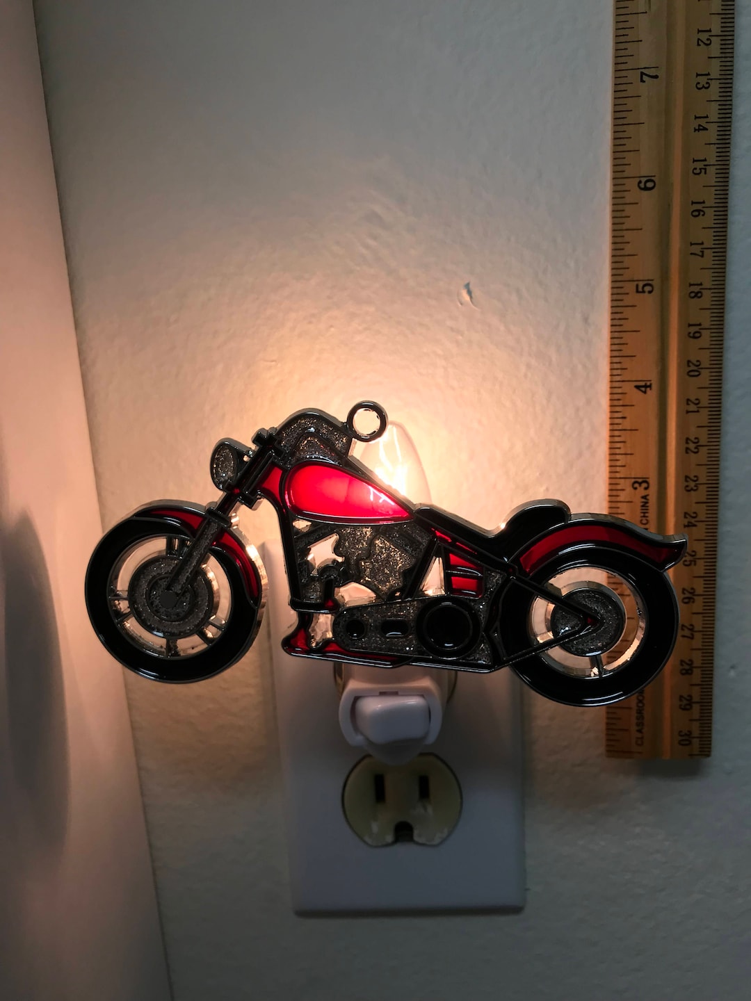 Motorcycle Night Light - Etsy