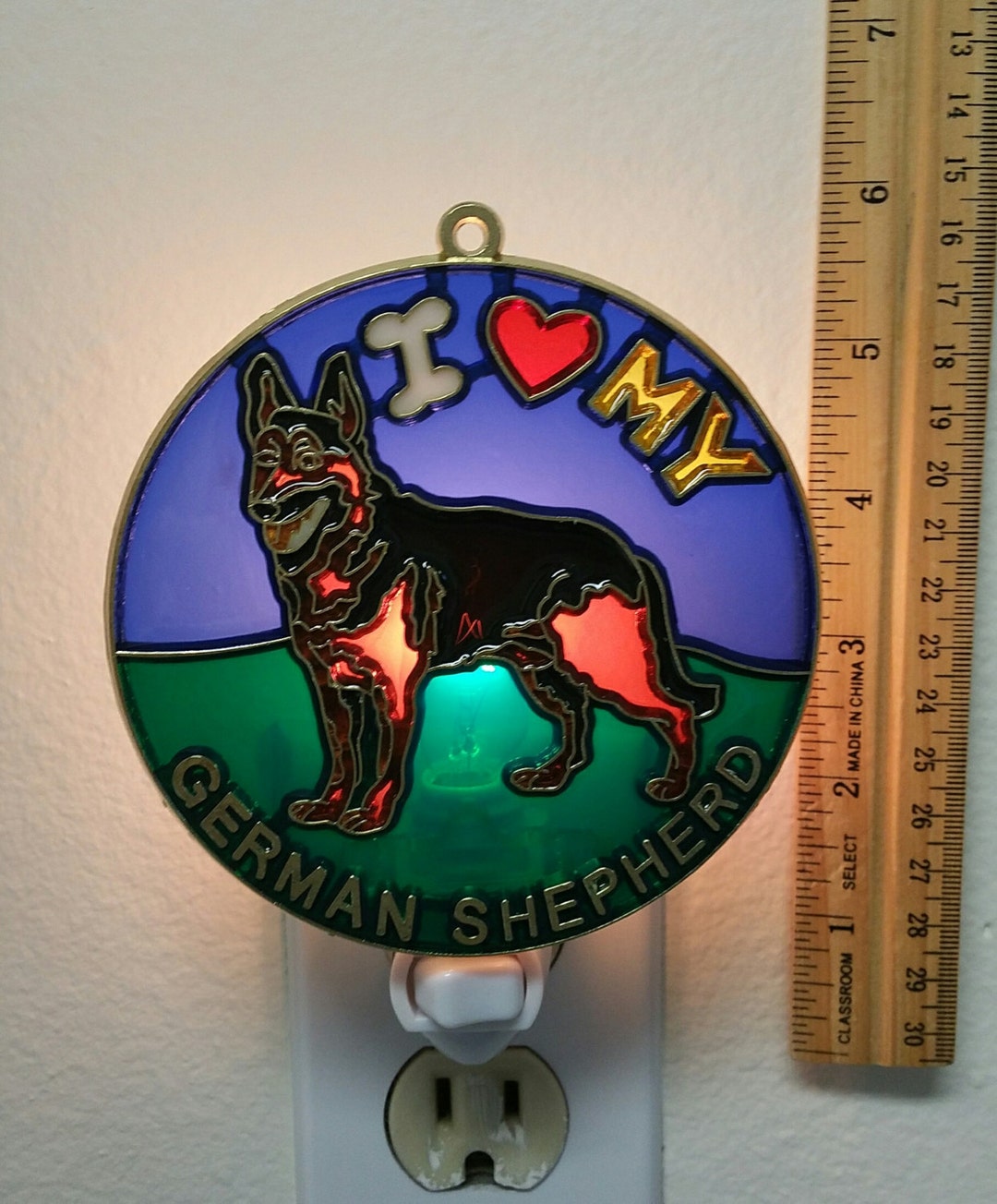German Shepherd Night Light - Etsy