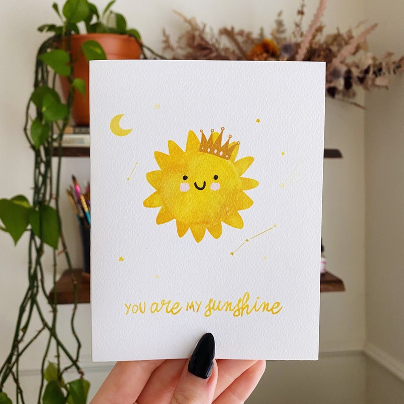 Sunshine Cards - Etsy
