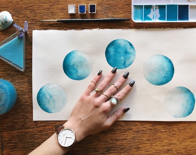 Moon phases ideas - Etsy