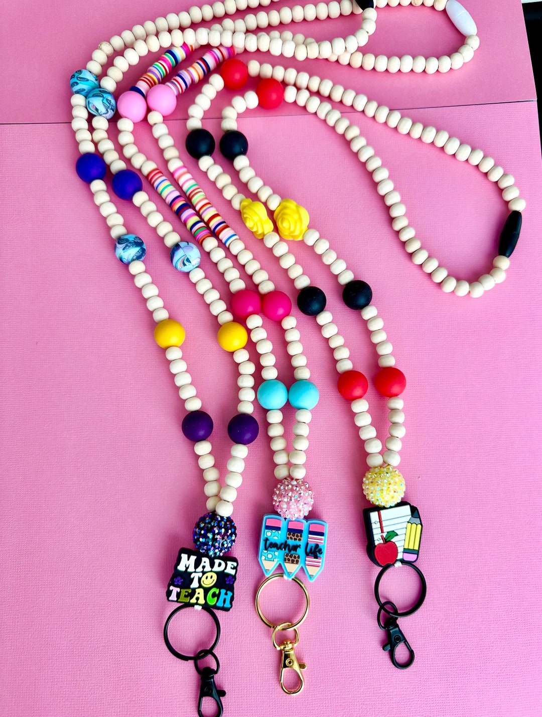 Teacher Lanyard, Lanyards, Back to School, Teacher Gifts, Mom Gifts ...