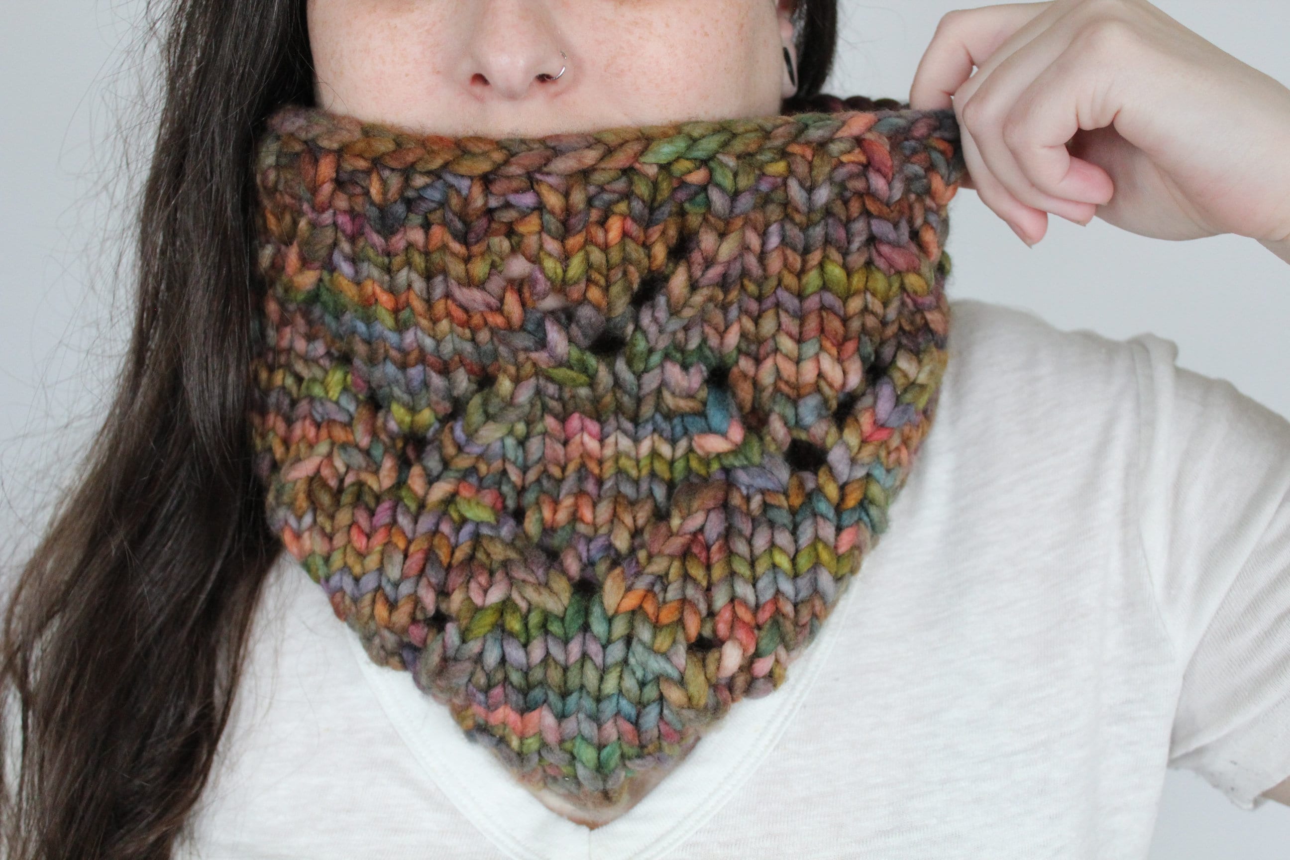 Copper Foxes Cowl Super Bulky KNITTING PATTERN - Etsy