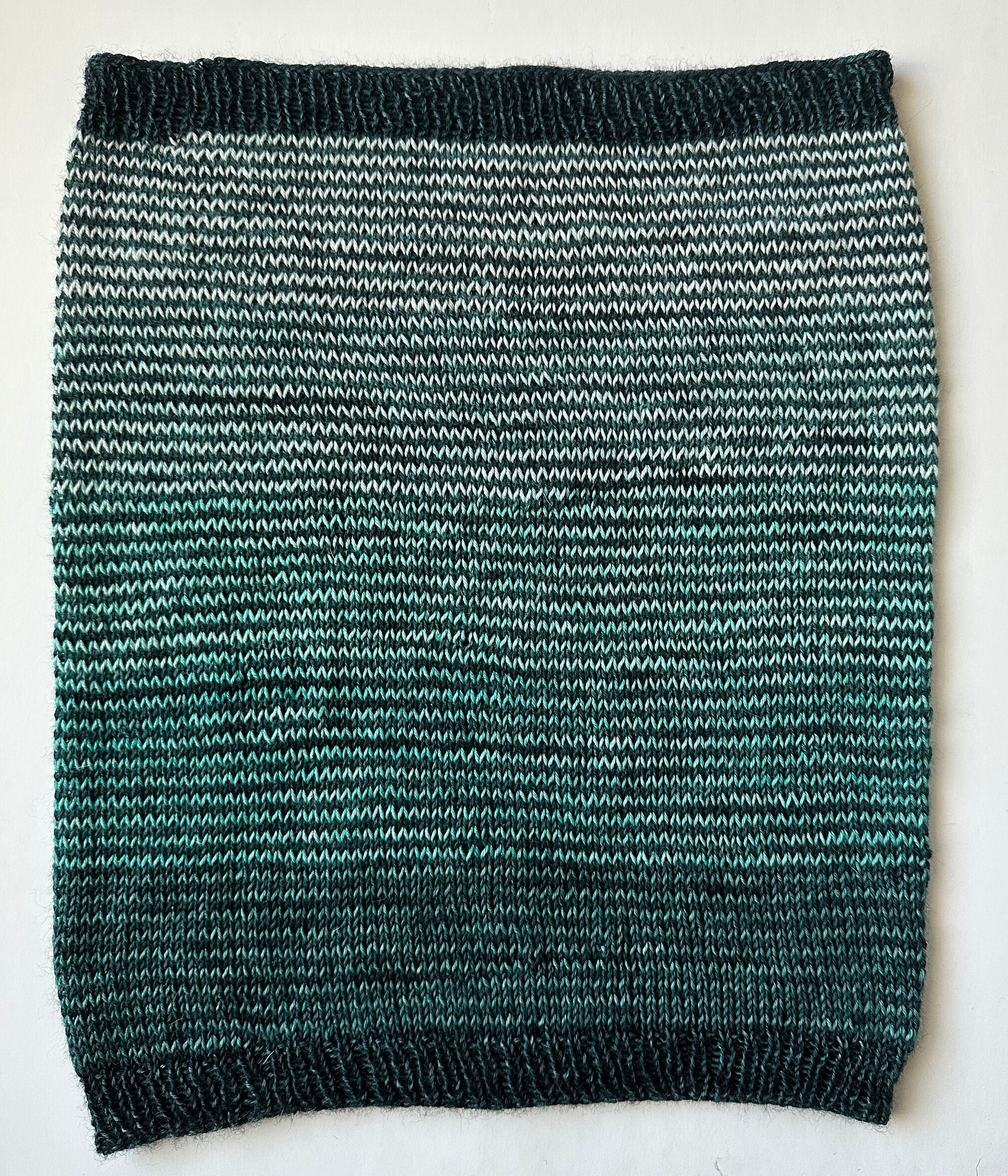 Helical Fade Cowl KNITTING PATTERN - Etsy