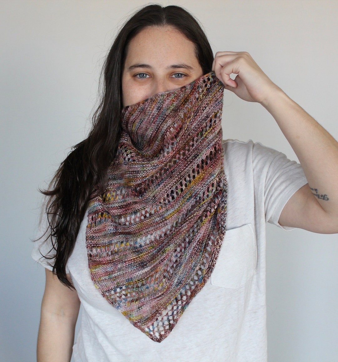All Eyelets on Me Shawl KNITTING PATTERN - Etsy
