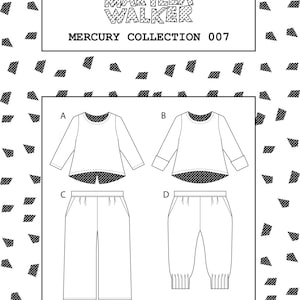PDF Mercury Collection Sewing Pattern - Etsy New Zealand