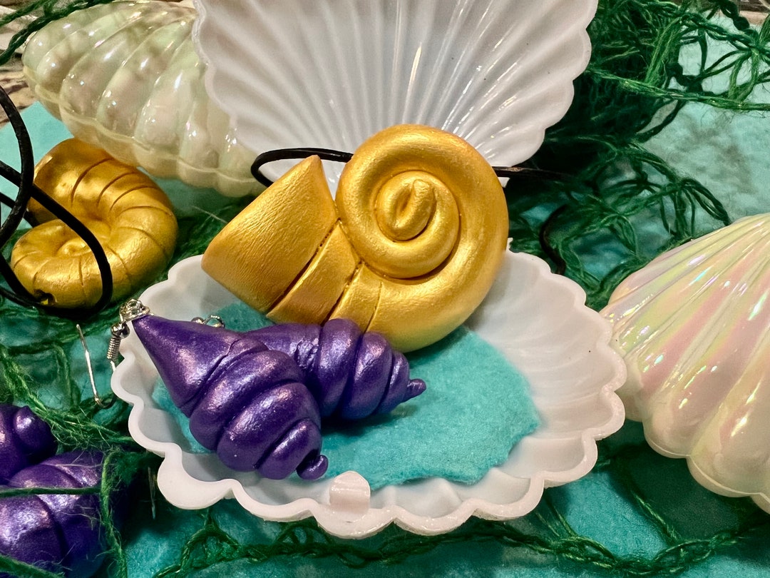 Disney Inspired the Little Mermaid Ursula Sea Shell Necklace and ...