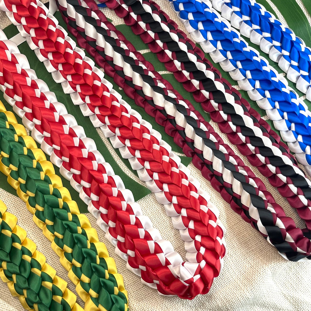 Double Ribbon Lei - Etsy