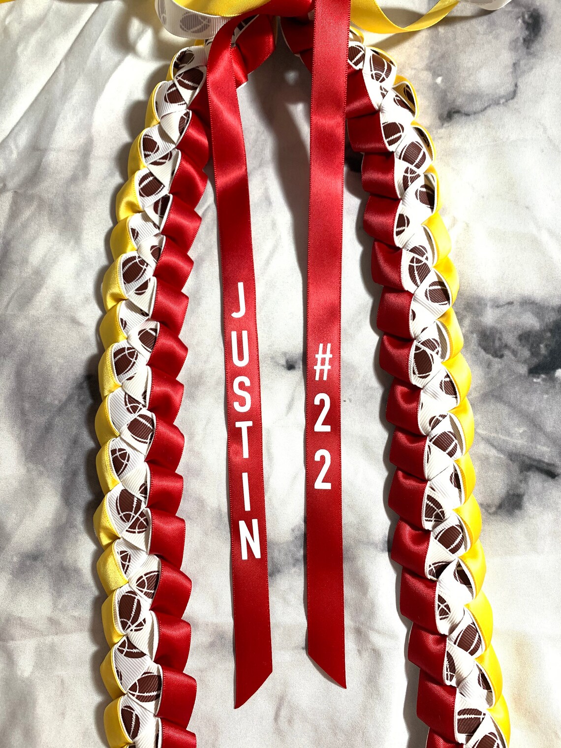 Football Leis Senior Night Graduation | Etsy