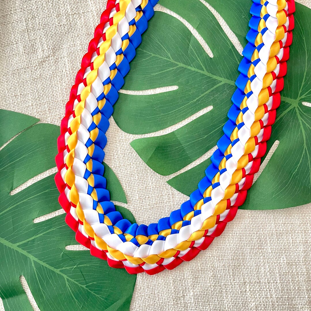 Filipino Pride Lei - Etsy