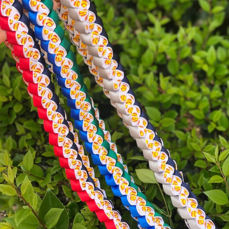 Softball Leis senior Night Graduation - Etsy