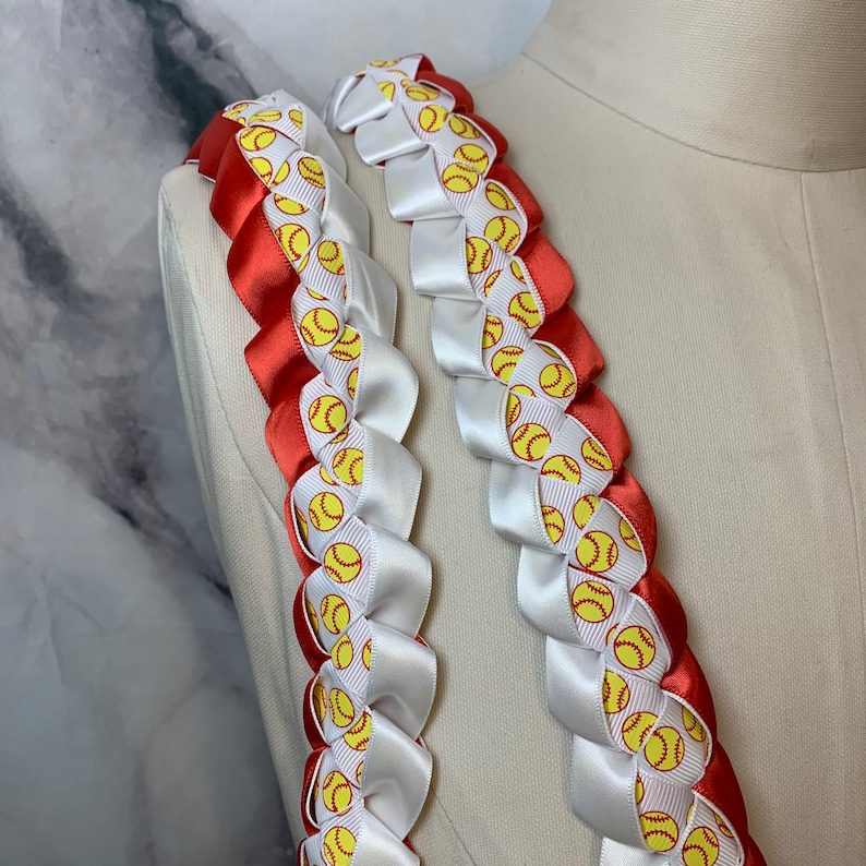 Softball Leis senior Night Graduation - Etsy