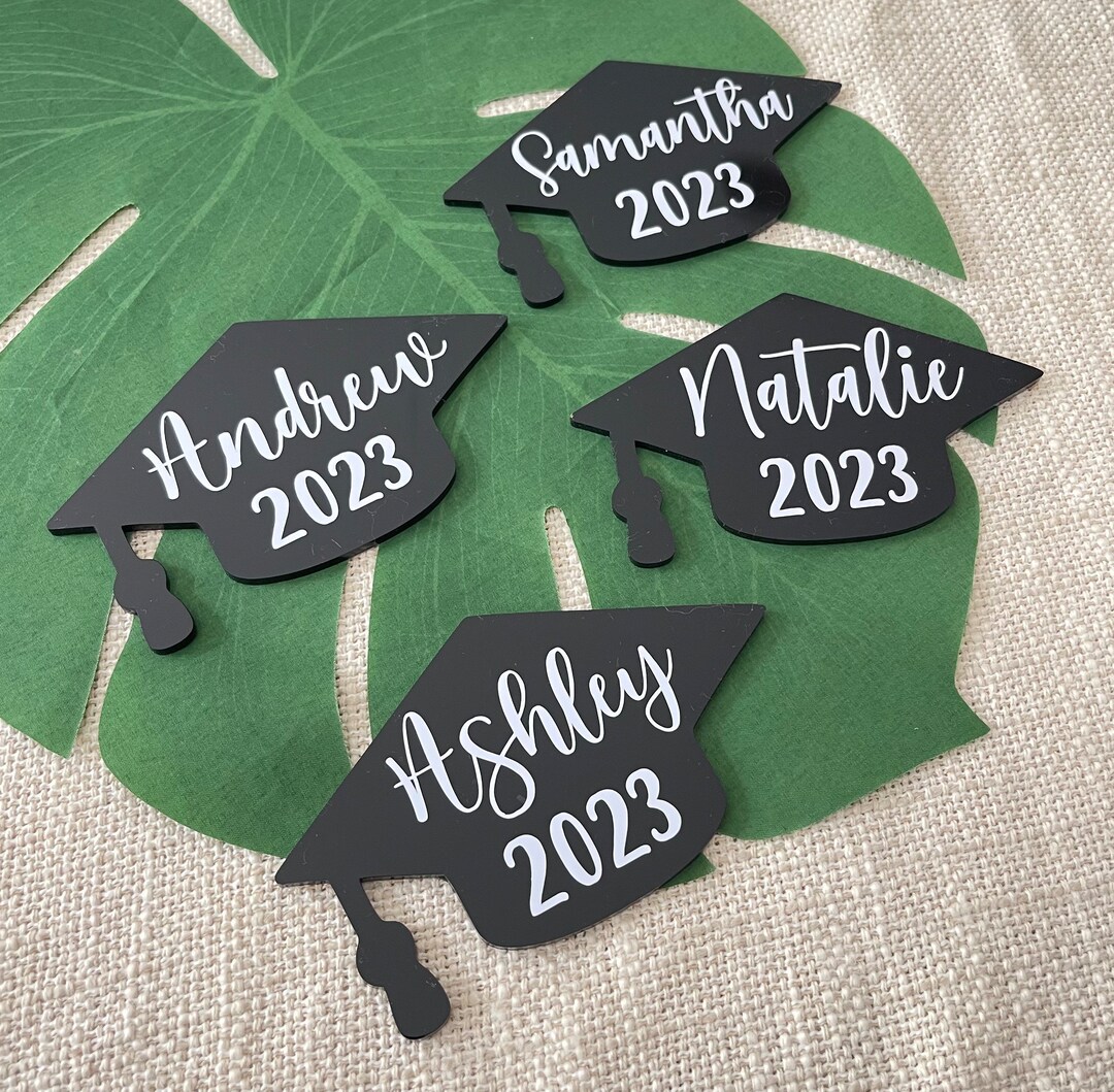 Acrylic Graduation Cap Customizable - Etsy