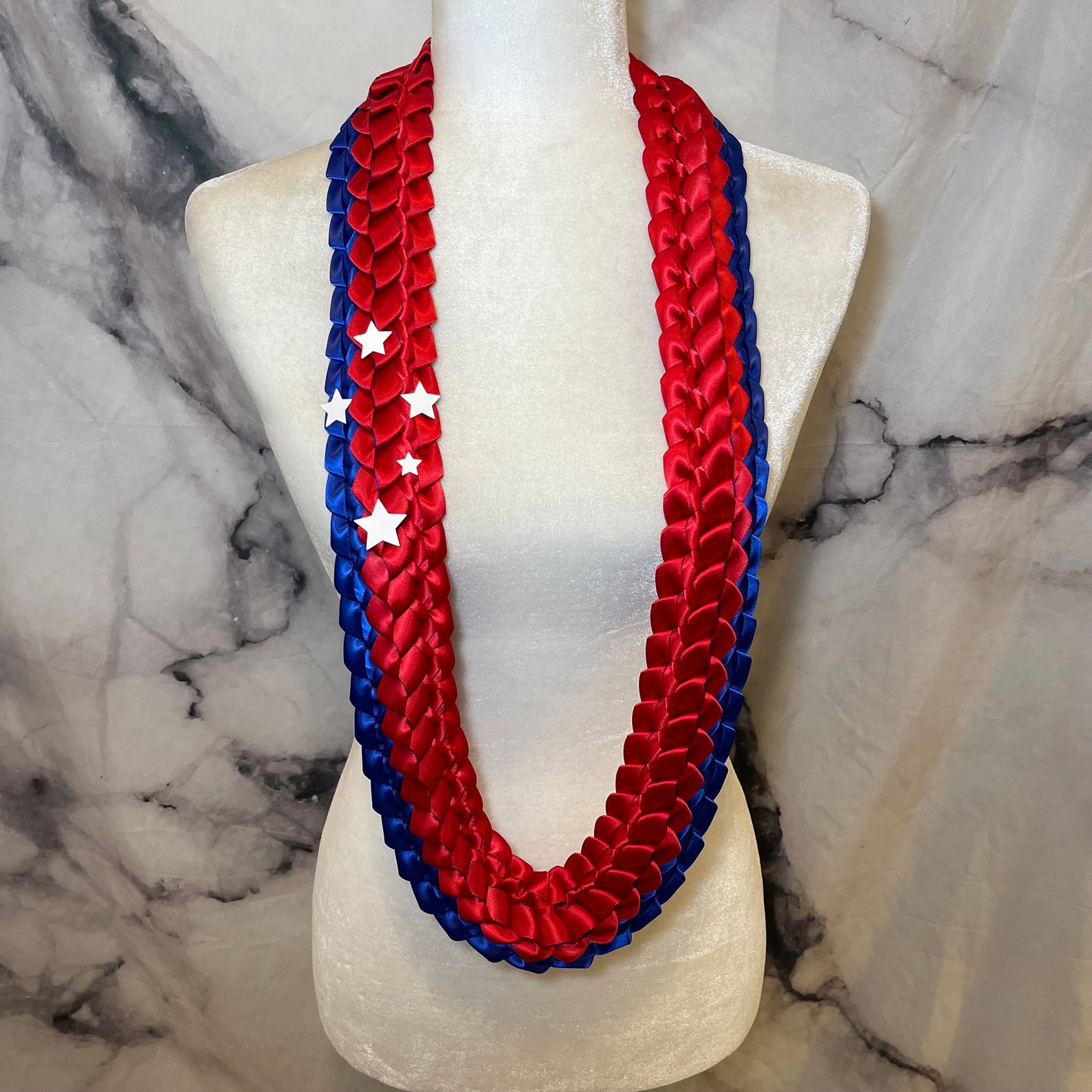 Samoan Flag Pride Lei - Etsy