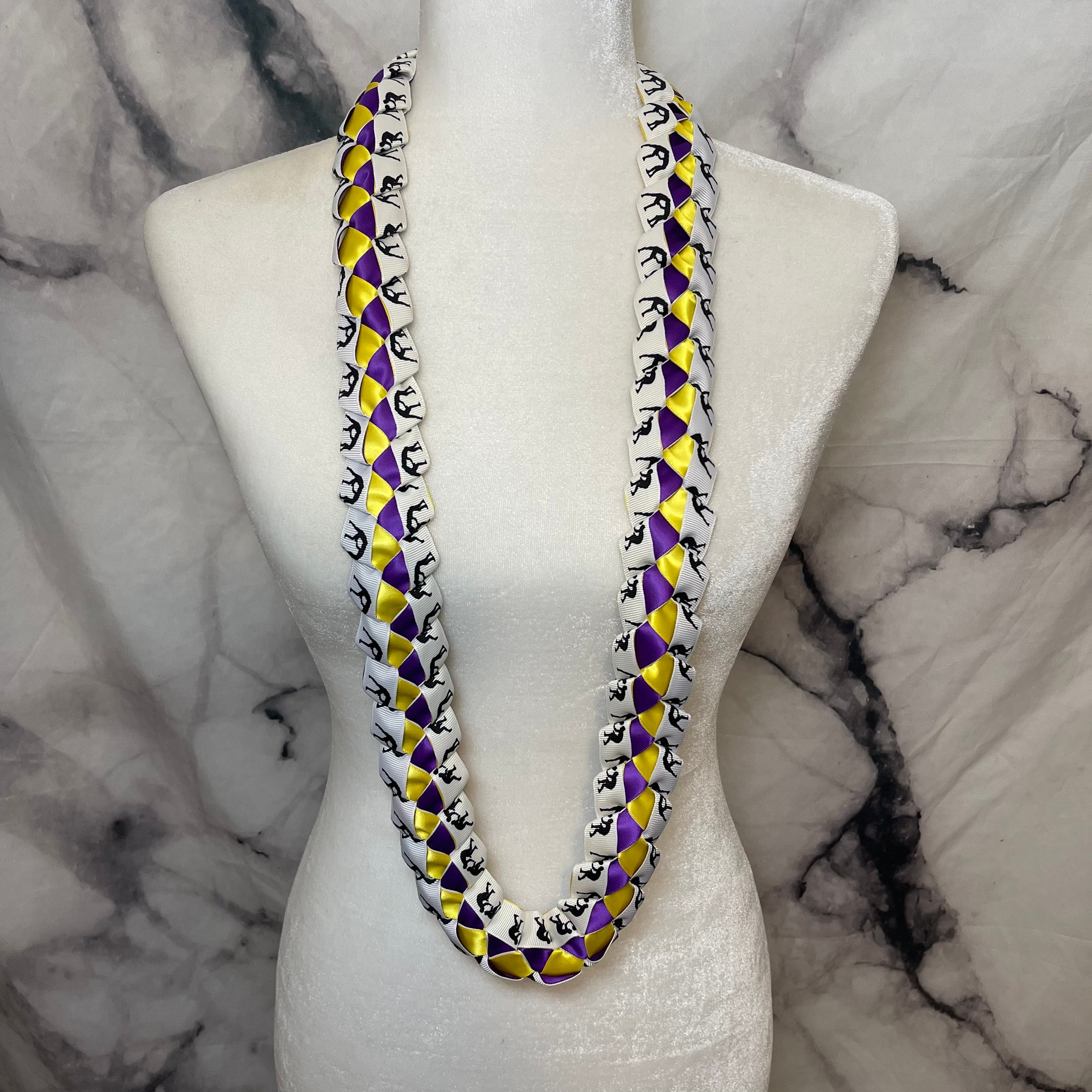 Wrestling Ribbon Lei senior Nights Graduations - Etsy