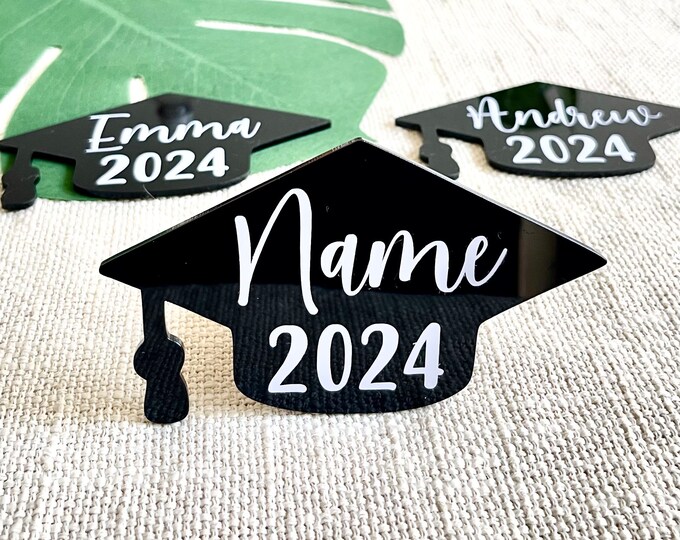 Acrylic Graduation Cap Customizable - Etsy