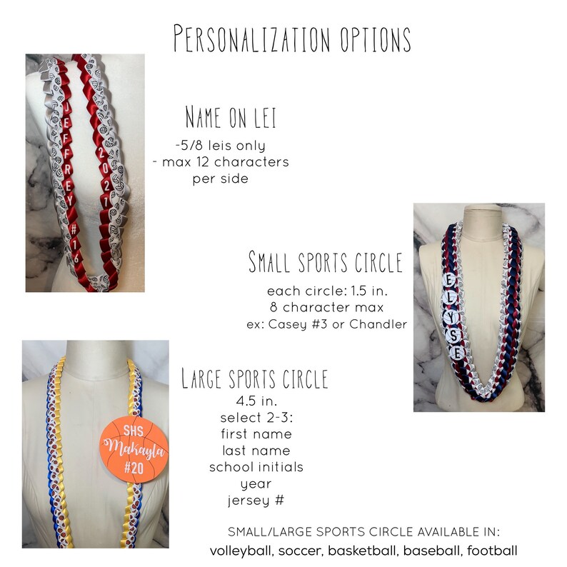 Football Leis senior Night Graduation - Etsy