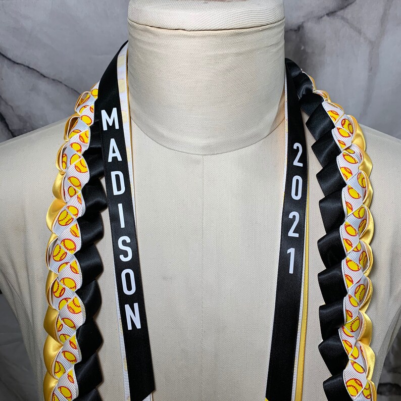 Softball Leis Senior Night Graduation | Etsy