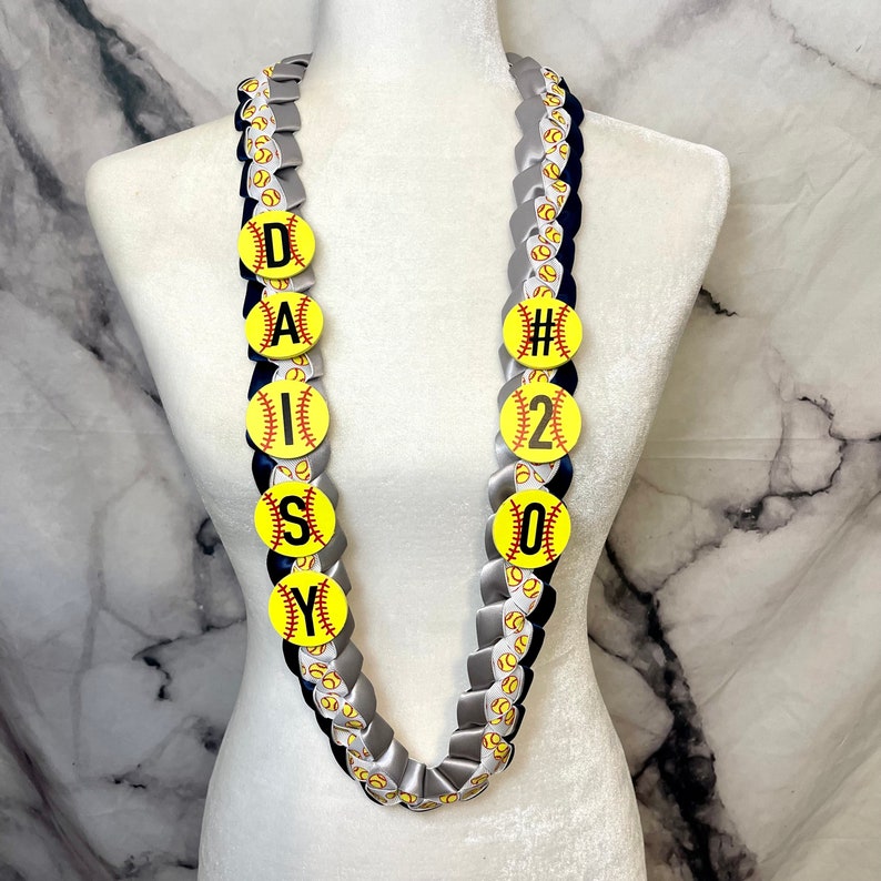 Softball Leis senior Night Graduation - Etsy