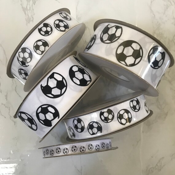 Soccer Ribbon choose Your Length & Width - Etsy