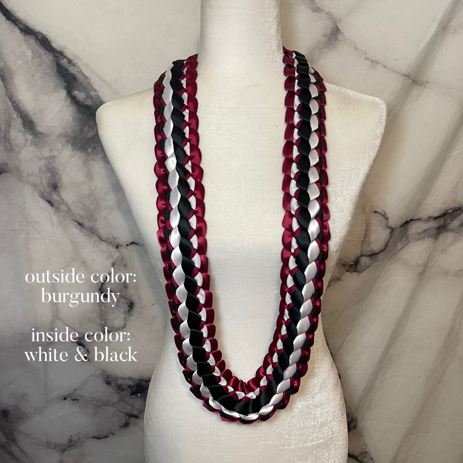 Double Ribbon Lei - Etsy