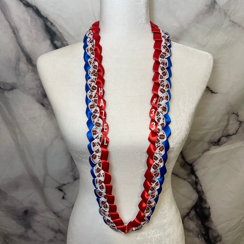 Football Leis senior Night Graduation - Etsy
