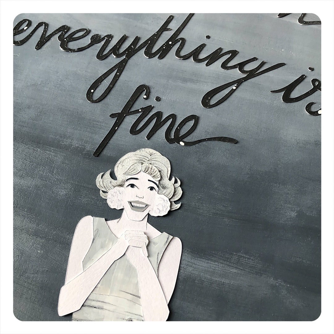 Lady in the Radiator - Eraserhead Inspired Original Artwork / Cut-paper ...