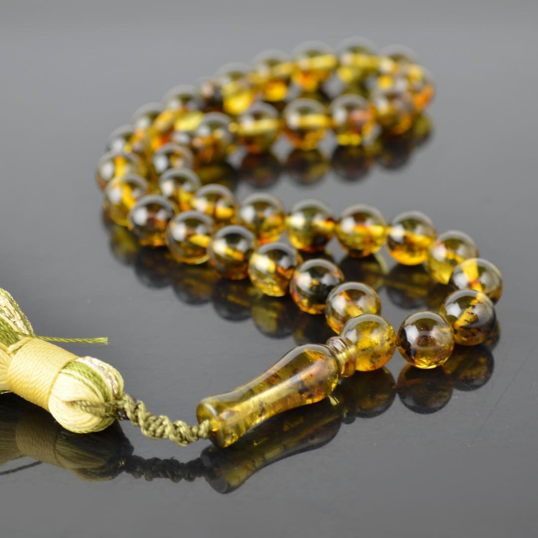 Green Tesbih, Tesbih Amber, Kehribar Amber, Kehribar Tesbih, Amber ...