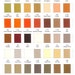 Colourfullife, Physical COLOR CHART, Polyester Satin Ribbon, 196 Colors ...