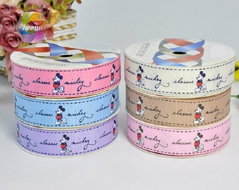 Mickey Mouse Ribbon - Etsy