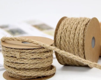 50 Meters Burlap String, Jute, Hessian, Linen Rope, Home Decor, Rustic ...