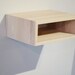 Solid Ash Wood Shelf White Oiled Nursery Shelves Floating - Etsy