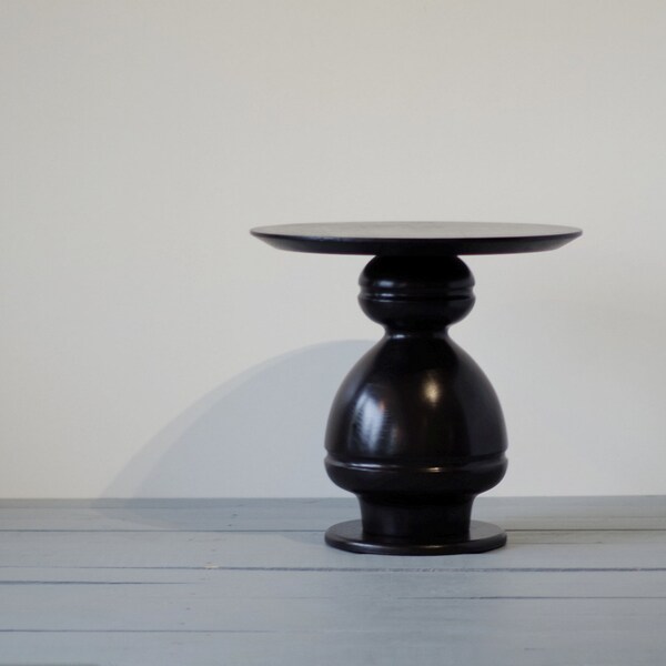 Small Black End Table - Etsy