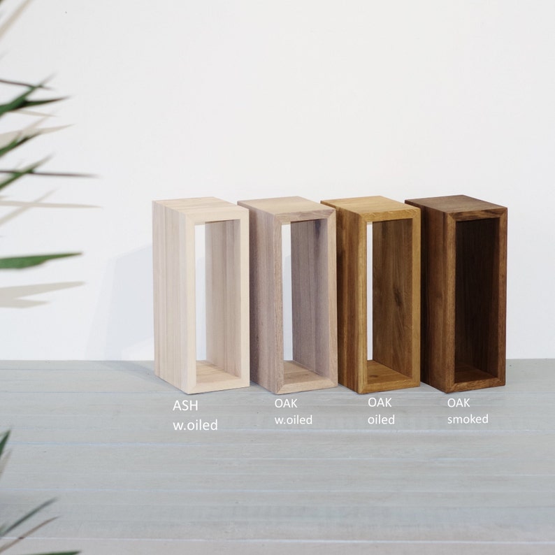 Solid Ash Wood Shelf White Oiled Nursery Shelves Floating | Etsy