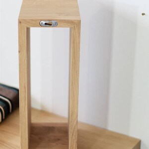 Solid Ash Wood Shelf White Oiled Nursery Shelves Floating - Etsy