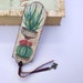 Cactus Succulents Wooden Bookmark Plants Gardening Lover - Etsy