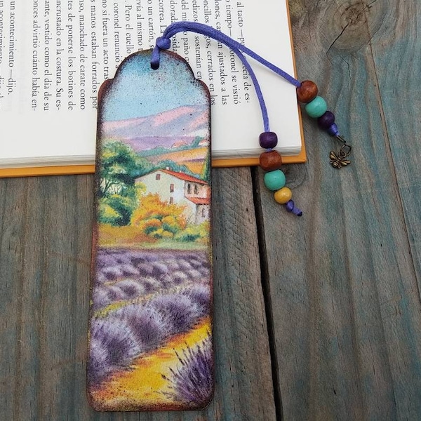 Decoupage Bookmark - Etsy