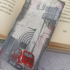 Italian Village Wood Bookmark, Travel Bookmark, Travel Gift, Book Lover ...