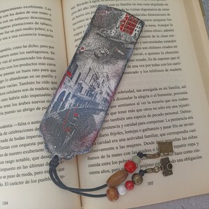 Italian Village Wood Bookmark, Travel Bookmark, Travel Gift, Book Lover ...