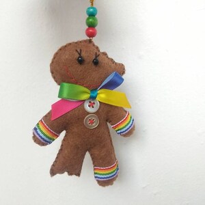 Pride LGBT Ginger Ornament Raimbow Gingerbread Ornament - Etsy