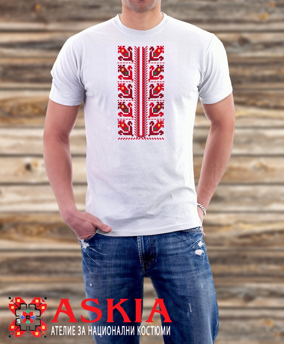 Unique, Bulgarian, Bulgaria, Folklore, White, Or, Black, Ethno, Style ...