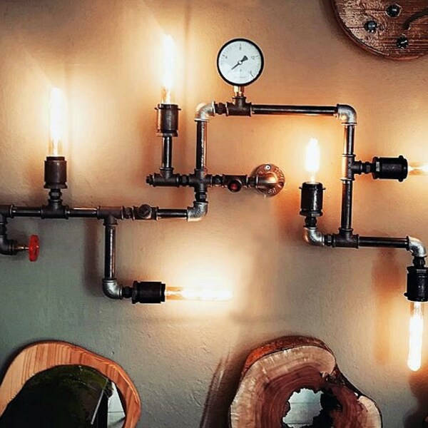 Water Pipes Lamp - Etsy