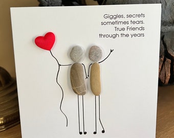 Pebble Art You Are My Sunshine Card. Birthday Anniversary Just - Etsy