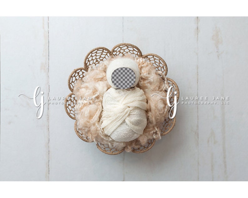 Free digital newborn backdrops dream catcher blue - joachicks