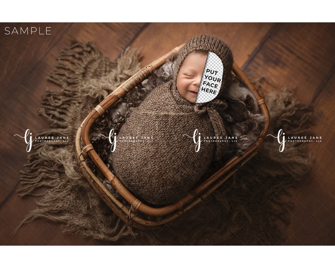 Newborn Digital Backdrop Background Boho Macrame Rustic Vintage Shabby ...