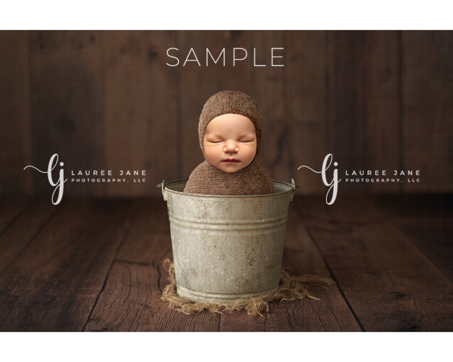 Newborn Digital Backdrop, Bucket, Wrapped, Unique, Transparent, Png ...
