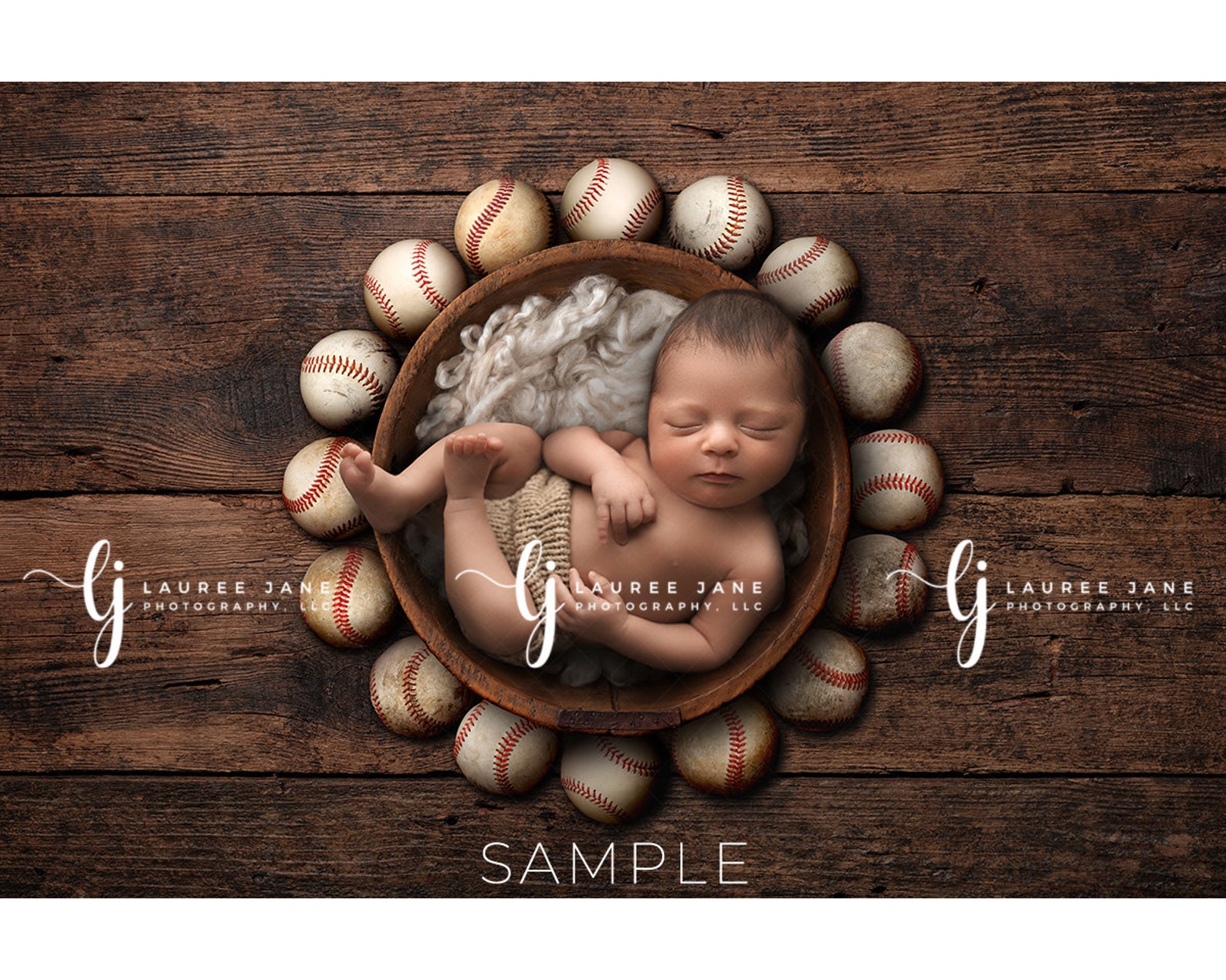 Baseball Newborn Digital Backdrop World Series Sport Athlete America ...
