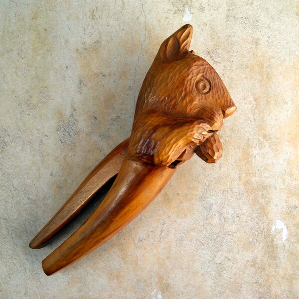 Wooden Squirrel - Etsy